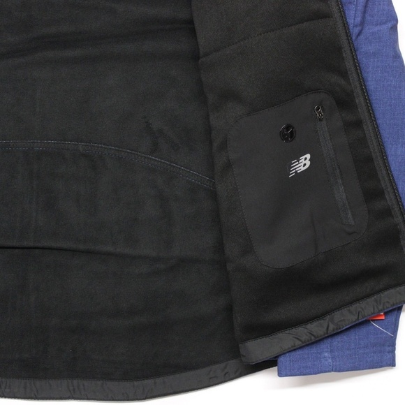 New Balance | Jackets & Coats | New Balance Softshell Jacket Blue Print ...